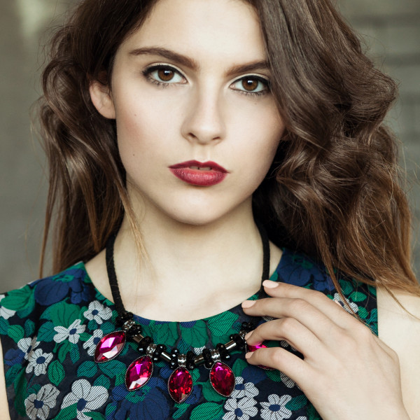 MZM / Our lovely new face Daria Lem for Nuance accessories