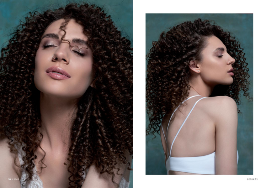 MZM / Our curly beauty Inna on the cover story of new issue of Space ...